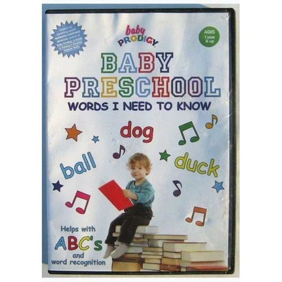 Ingram Entertainment | Media | Baby Prodigy Baby Preschool Words I Need ...